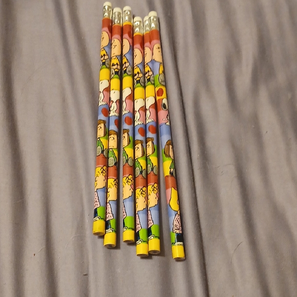 Peanuts | Party Supplies | Peanuts Party Pencils Multicolor Fun | Poshmark